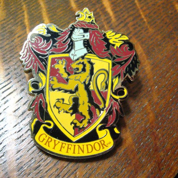 Warner Bros. | Accessories | Harry Potter Gryffindor Lapel Pin | Poshmark